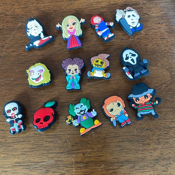 Jibbitz | Accessories | 3 Nib Horror Film Jibbitz | Poshmark